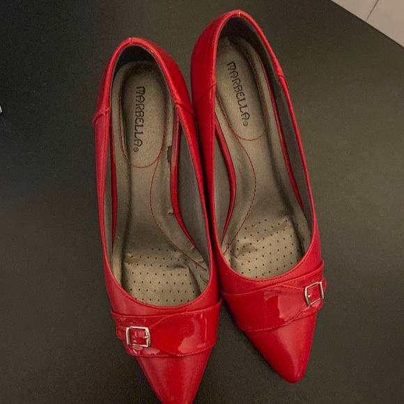 Marbella | Shoes | Fun Red Heels | Poshmark